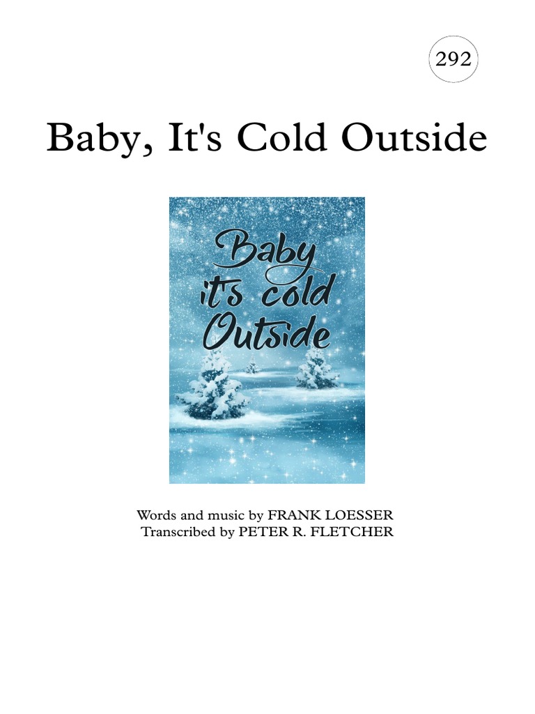 Baby, It's Cold Outside - Score and Parts | PDF