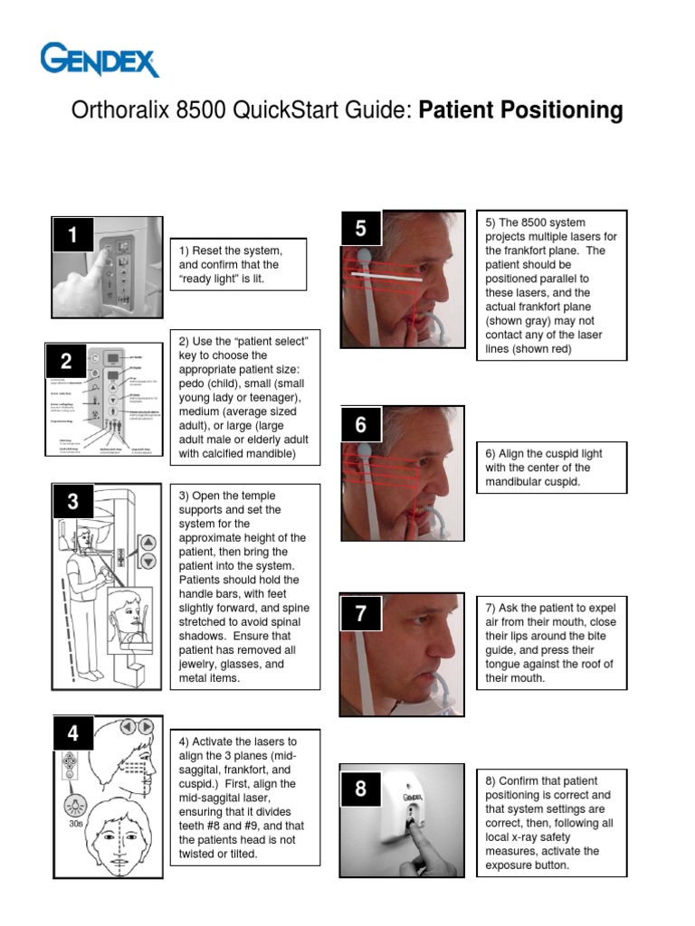 QuickStart Positioning 8500 | PDF