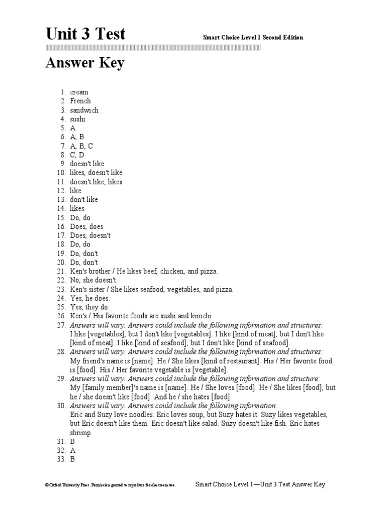 SC1 Test U3 Ak | PDF