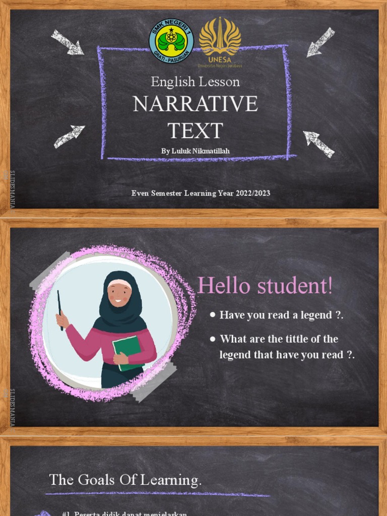 Narrative Text for Students | PDF | Legends | Traditional Stories