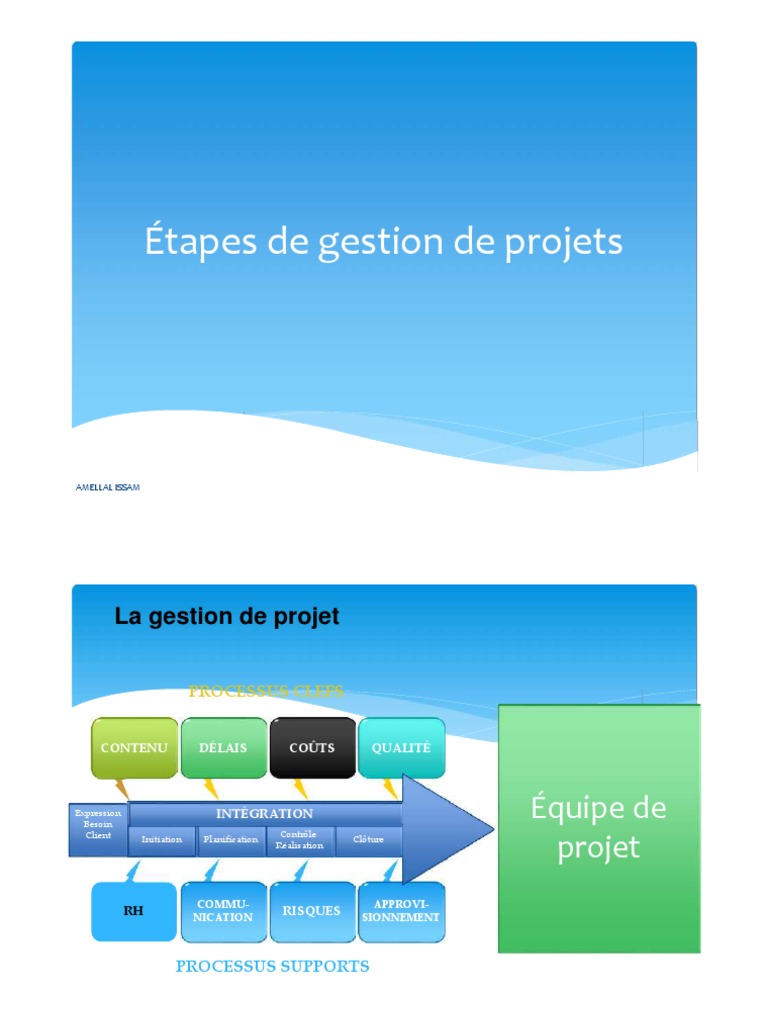 2 Étapes de Gestion de Projets | PDF