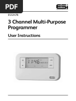 Britsh Gas UP2 Controller | PDF | Electrical Wiring | Mains Electricity