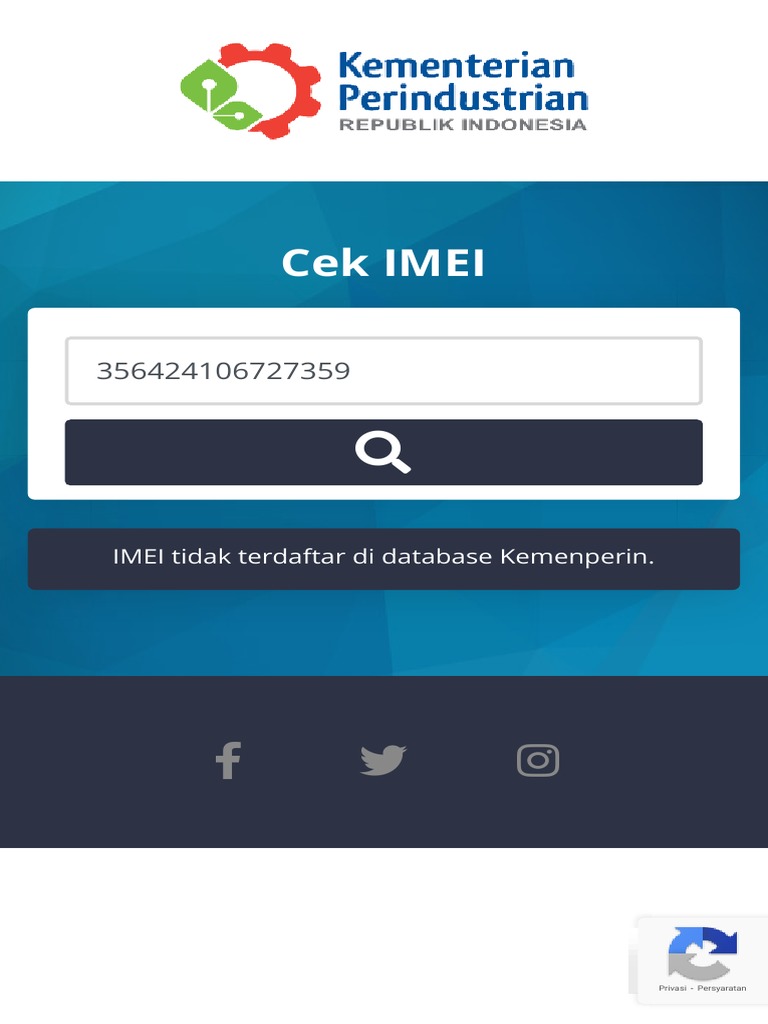 Cek IMEI | PDF