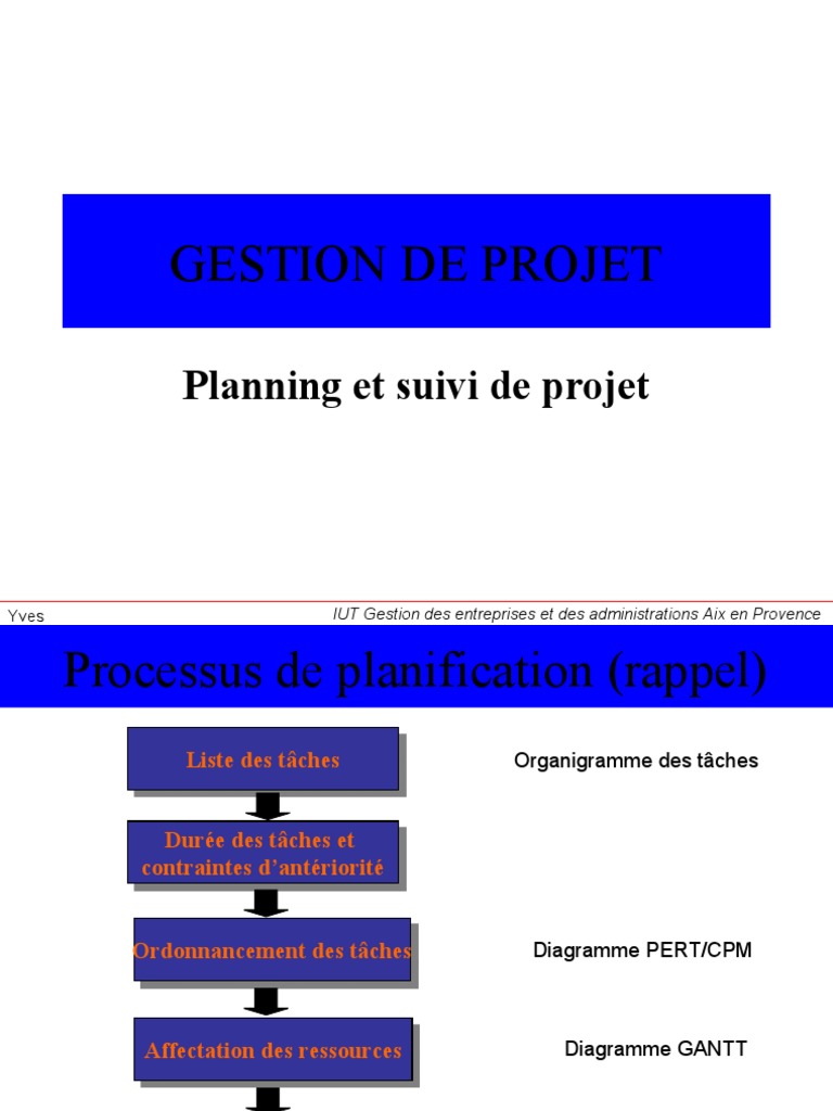 Gestion de Projet | PDF