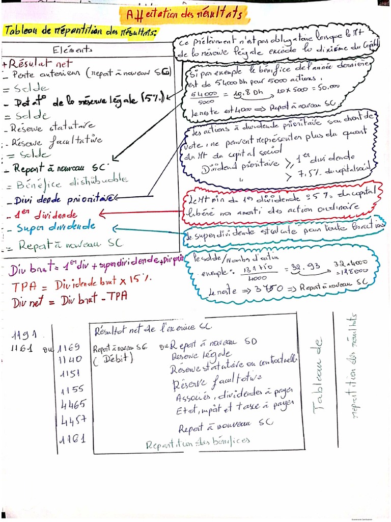 Affectation de Résultat | PDF