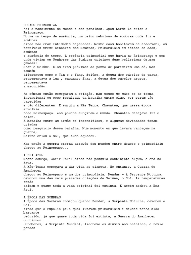 A Criação e Guerras do Reinospaço | PDF | Ciências Sociais | Juvenil