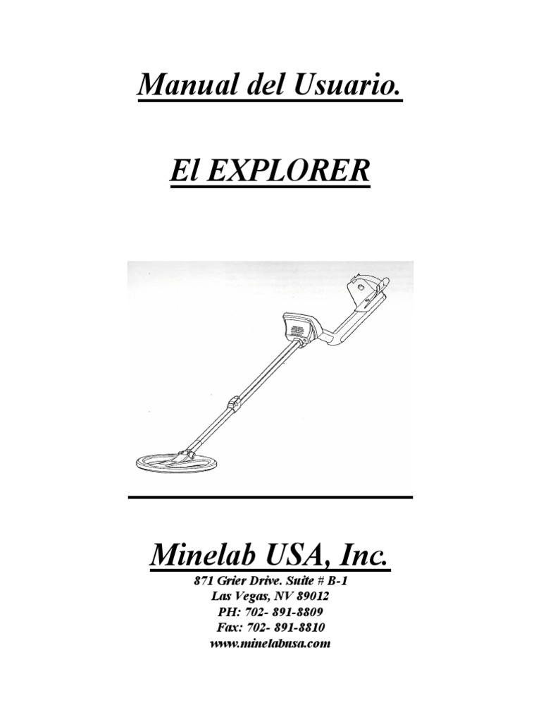 Inst Manual Explorer II Manual | PDF