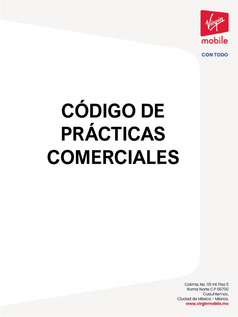 Codigo de Practicas Comerciales Ajustado | PDF | Telefonía móvil | Tarjeta de débito