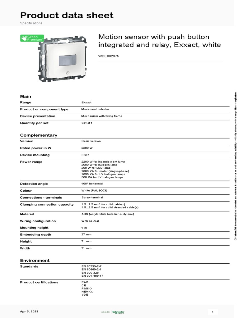Exxact WDE002375 | PDF | Science & Mathematics | Computers
