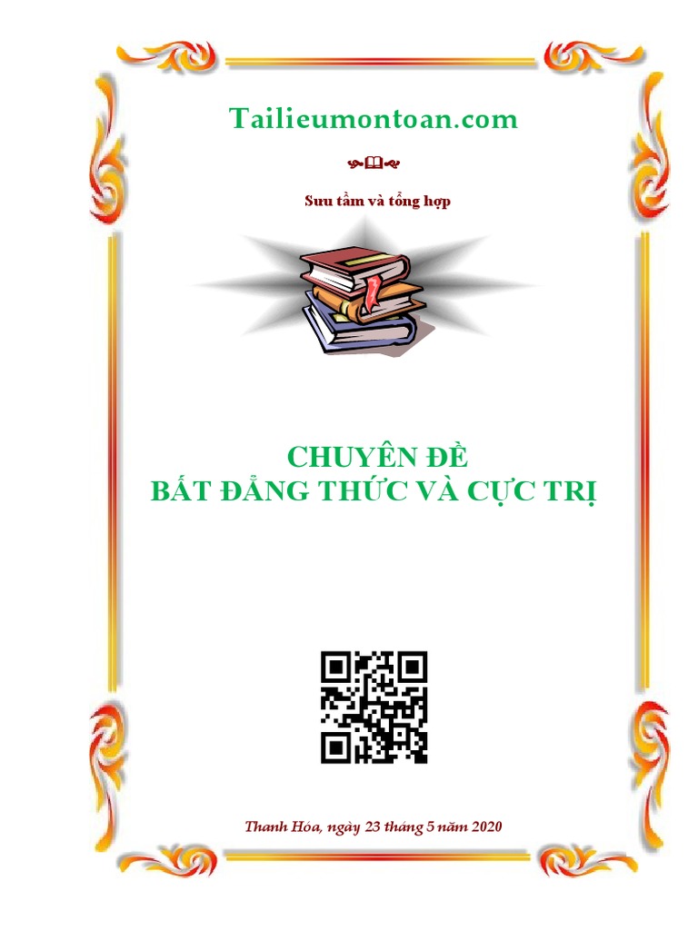 Chuyen de Bat Dang Thuc Va Cuc Tri | PDF