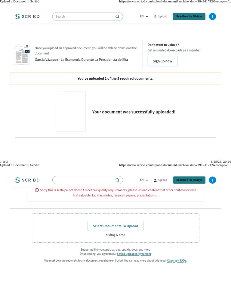 This Is For Scribd Pls Take It | PDF | Scribd | Information Technology