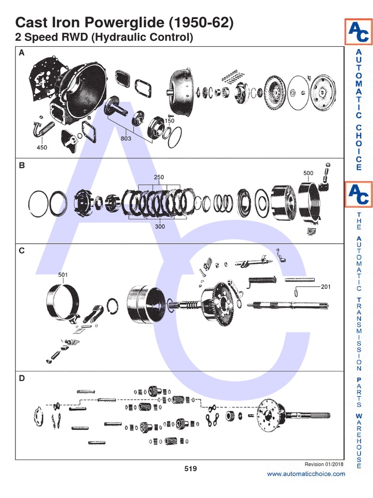 Ci Powerglide | PDF | Clutch | Vehicle Technology