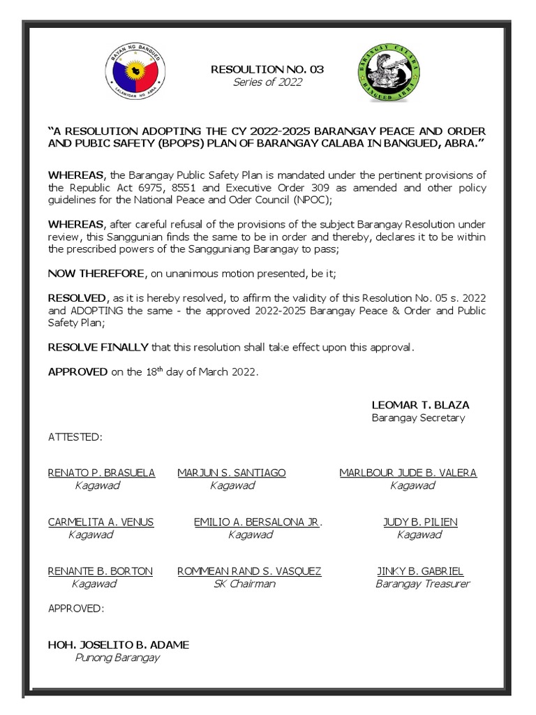 BPOPS-PLAN-RESO-TEMPLATE | PDF