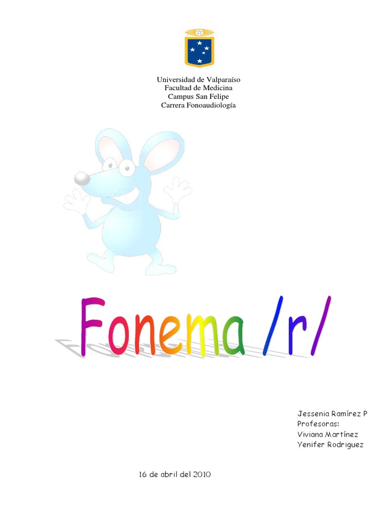 Fonema RR | PDF