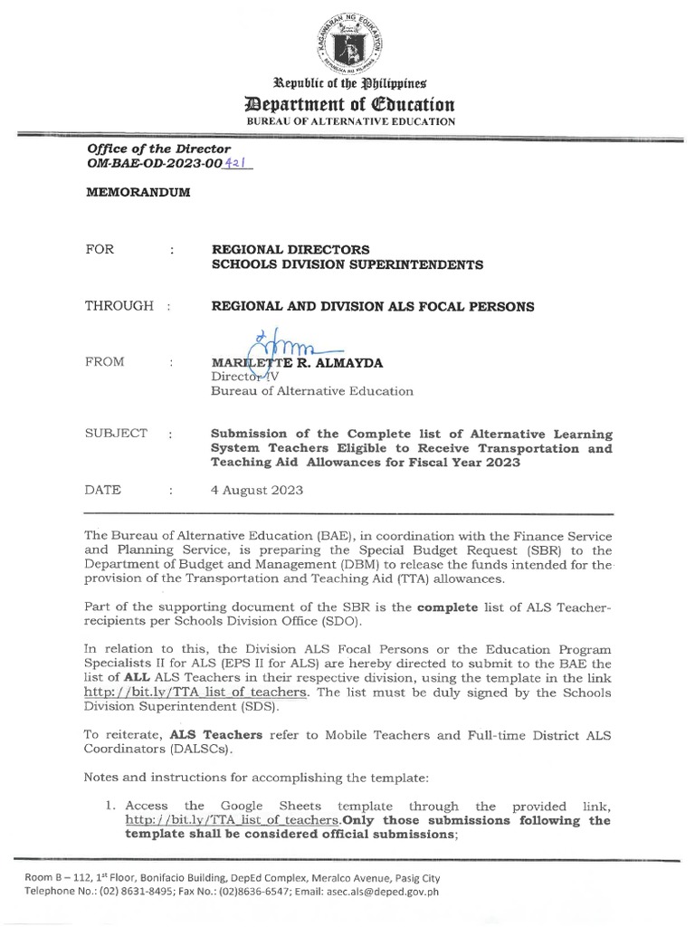 Om Bae Od 2023 421 | PDF