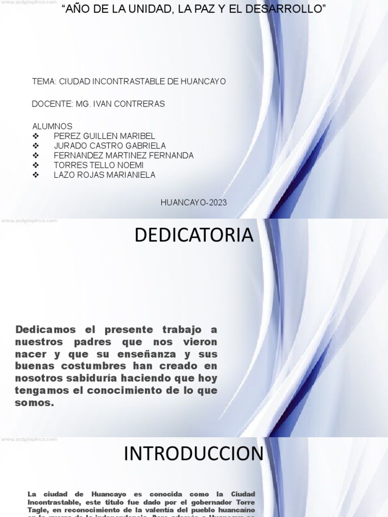 Historia de Huancayo of | PDF | Ciencias sociales