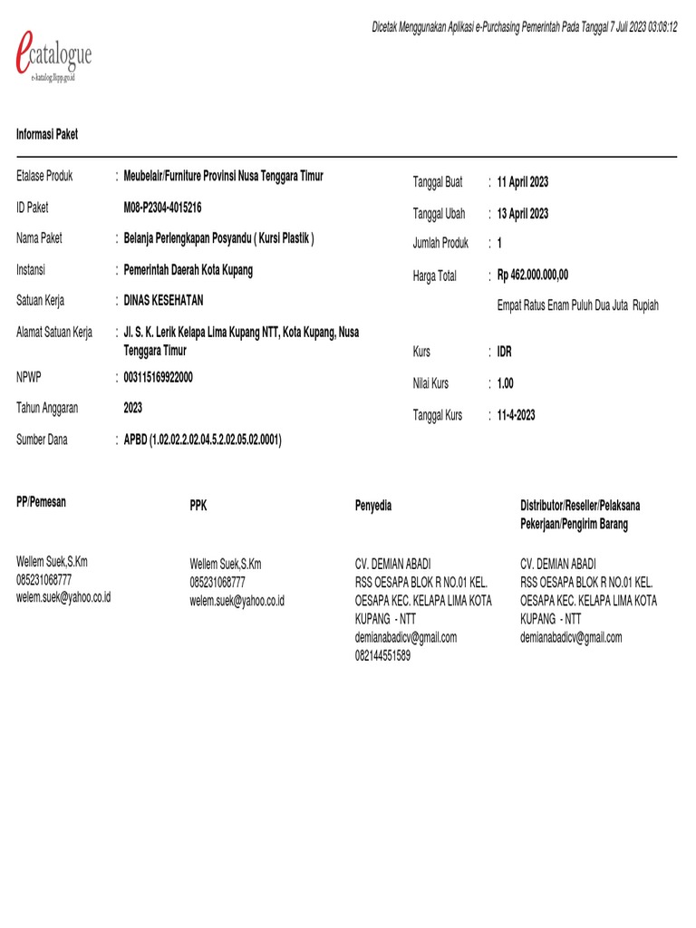 Cetak Pesanan M08-P2304-4015216 | PDF