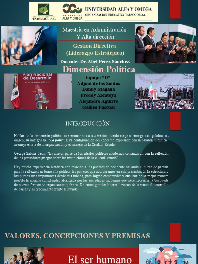 Dimensión Política | PDF