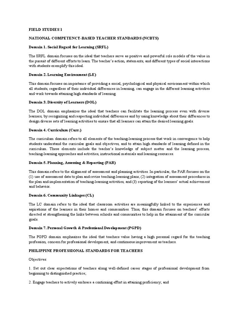 Field Study Reviewer | PDF | Classical Conditioning | Learning