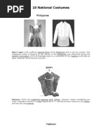 The Traditional Attire of the Manobo People | PDF | Clothing | Necklace