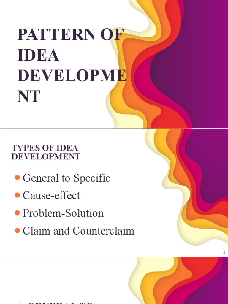 Patterns of Idea Development | PDF | Reason | Essays
