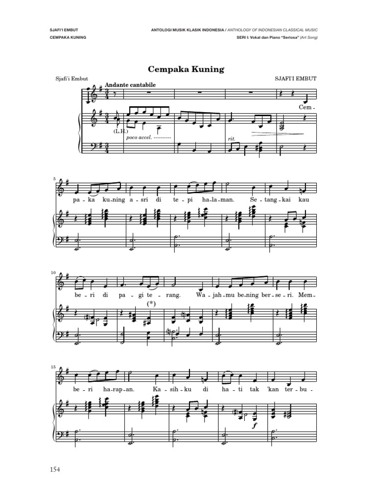 Cempaka Kuning | PDF