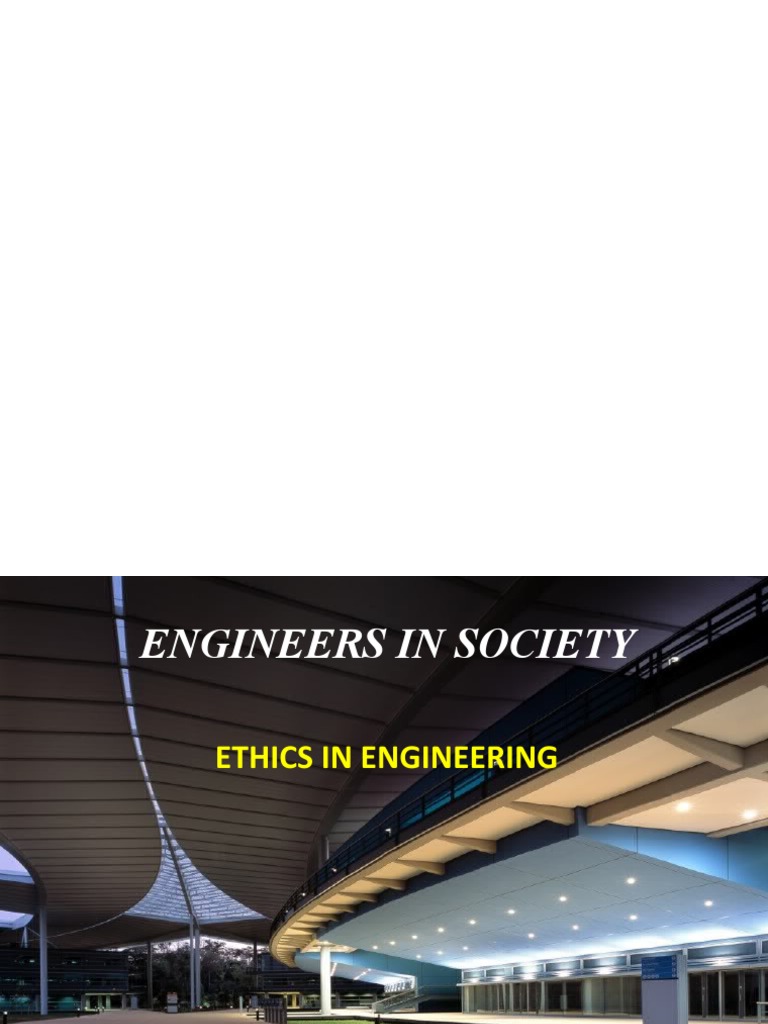 Chapter 1 Ethics | PDF | Engineer | Profession