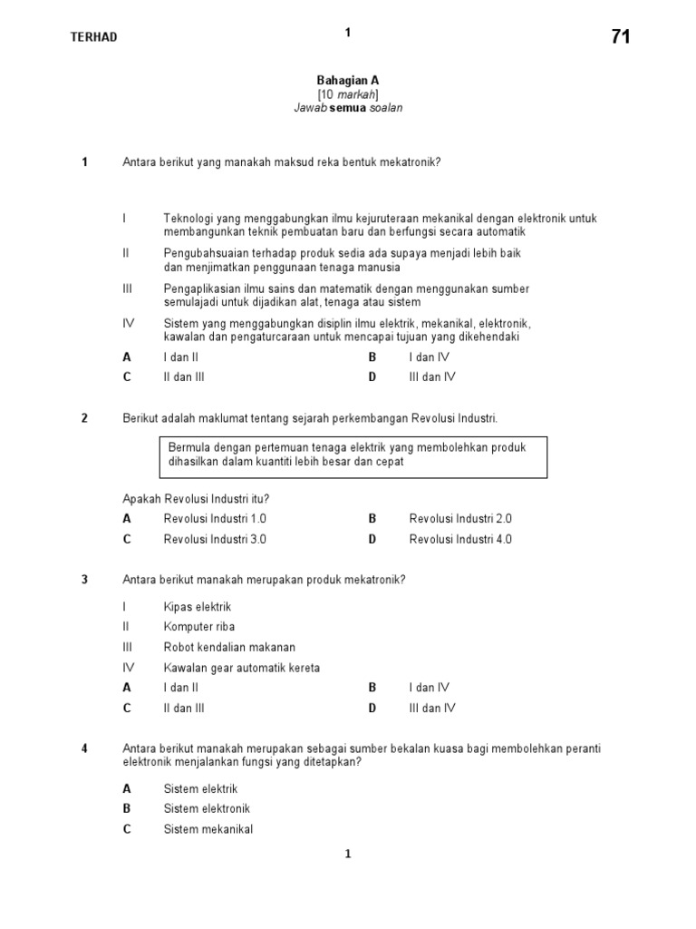 Pentaksiran Sumatif PPT RBT Ting 3 Bab1 & Bab2 | PDF