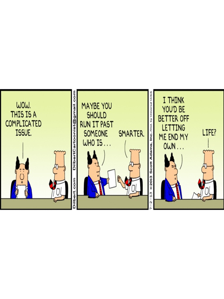 Comics Dilbert Boss Trolling | PDF