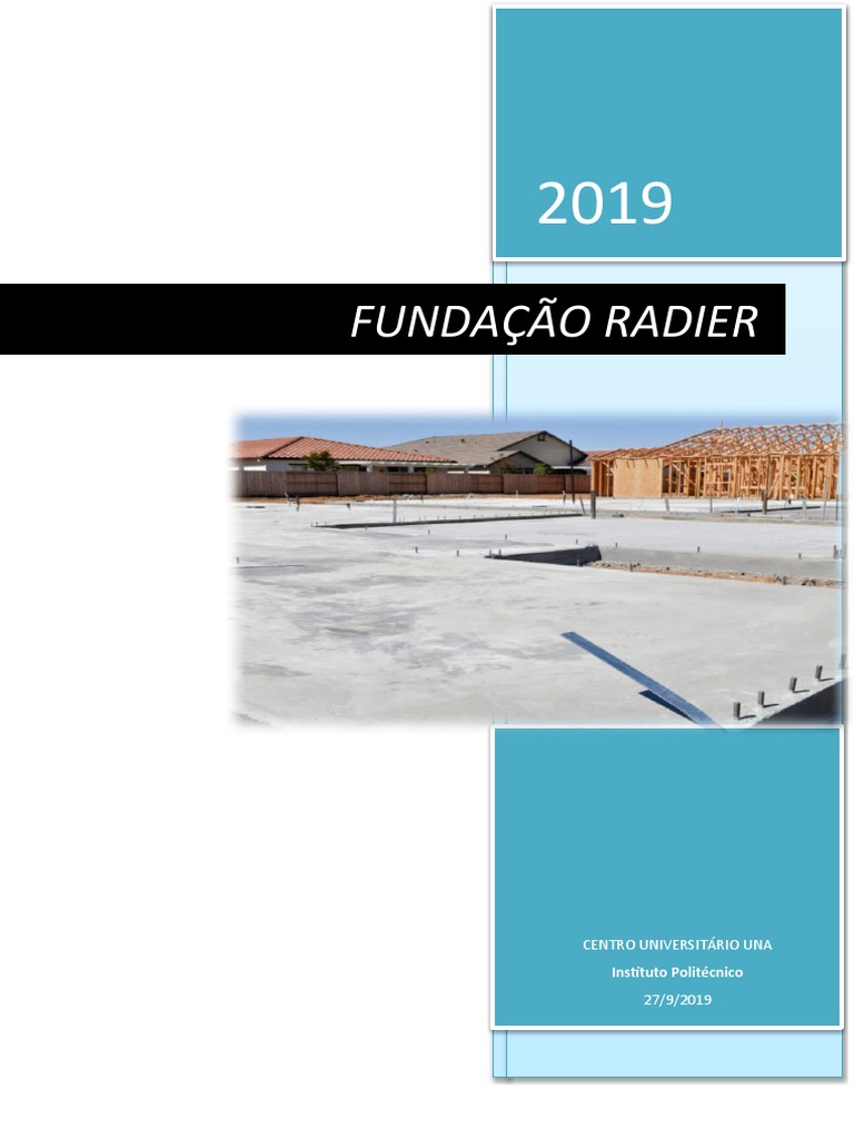 Manual Fundaçao Tipo Radier | PDF | Concreto | Solo