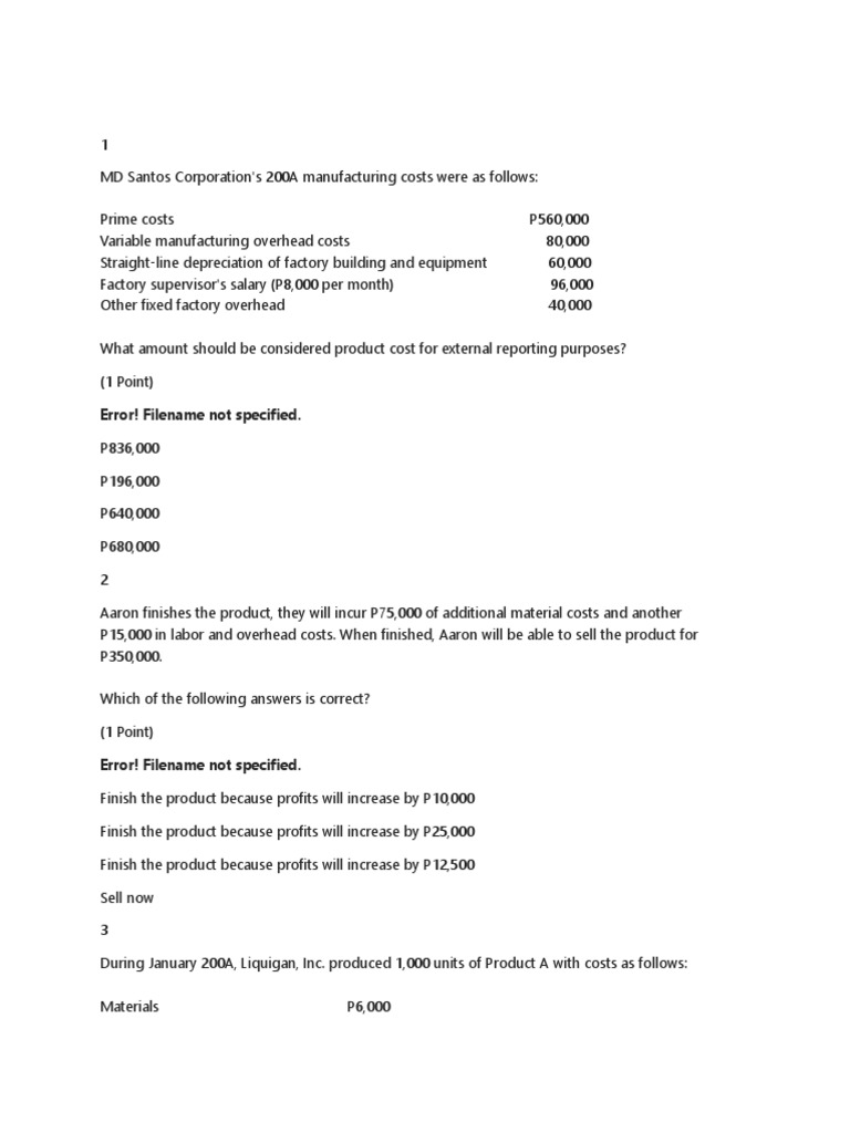 Strat | PDF | Cost Accounting | Cost