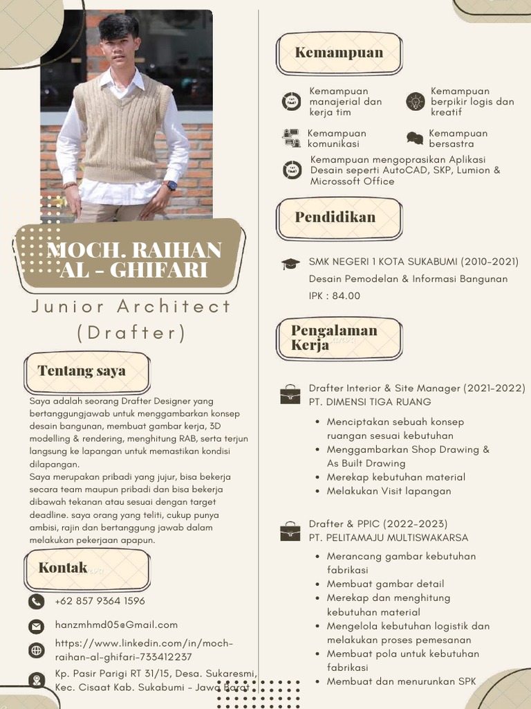 Surat Lamaran Lengkap - Moch Raihan Al | PDF