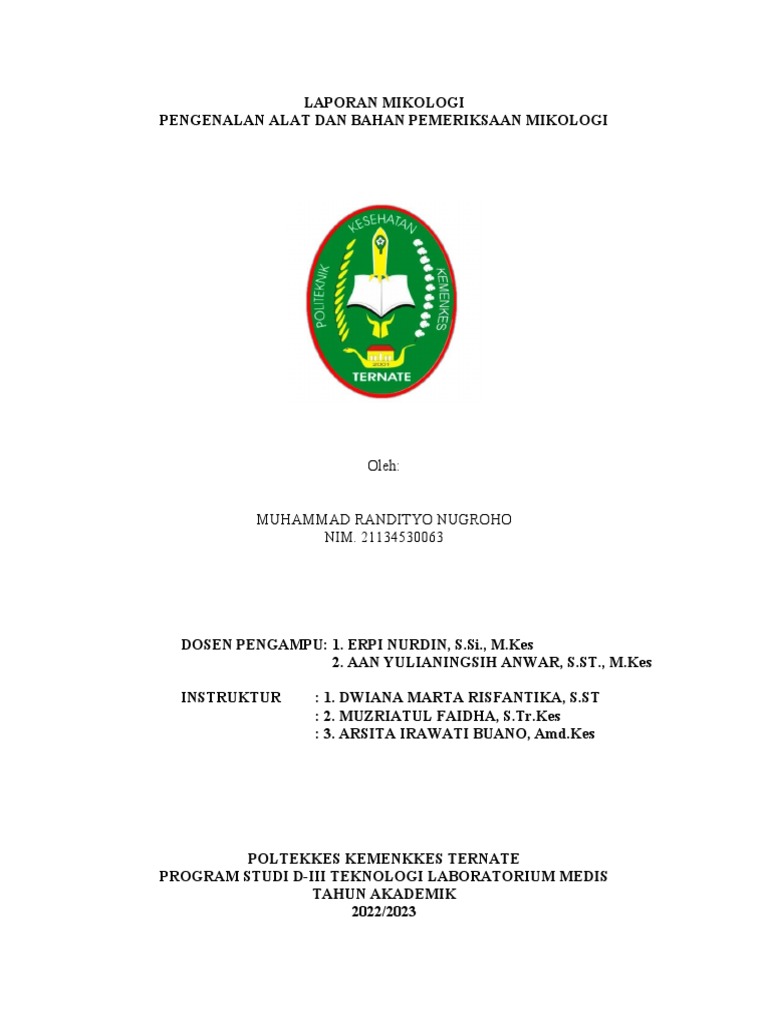Cover Laporan Semester 4 | PDF