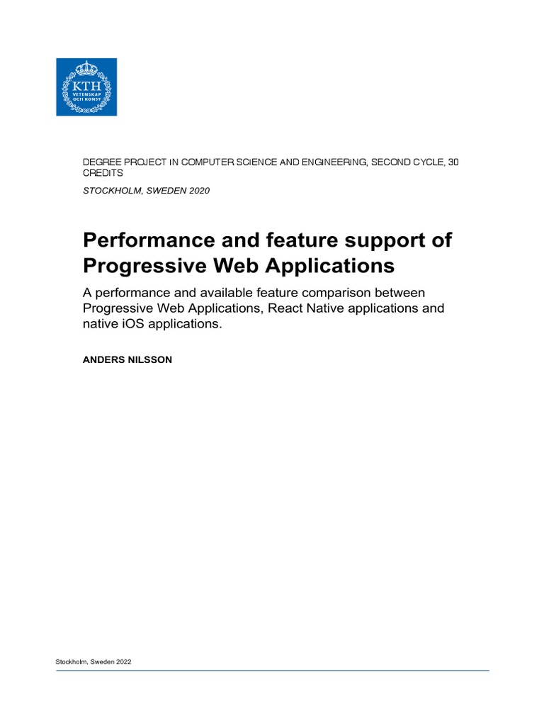 FULLTEXT01 | PDF | Mobile App | Software Engineering