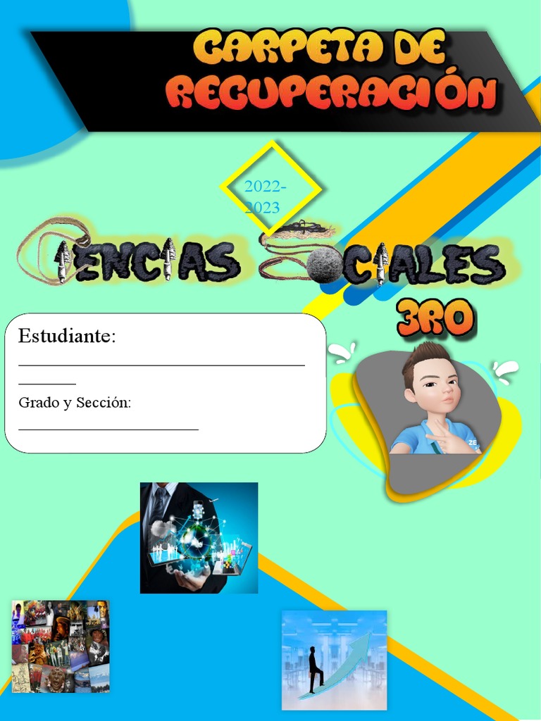 Carpeta de Recuperacion de Ciencias Sociales - 3ro Grado - 2022 | PDF