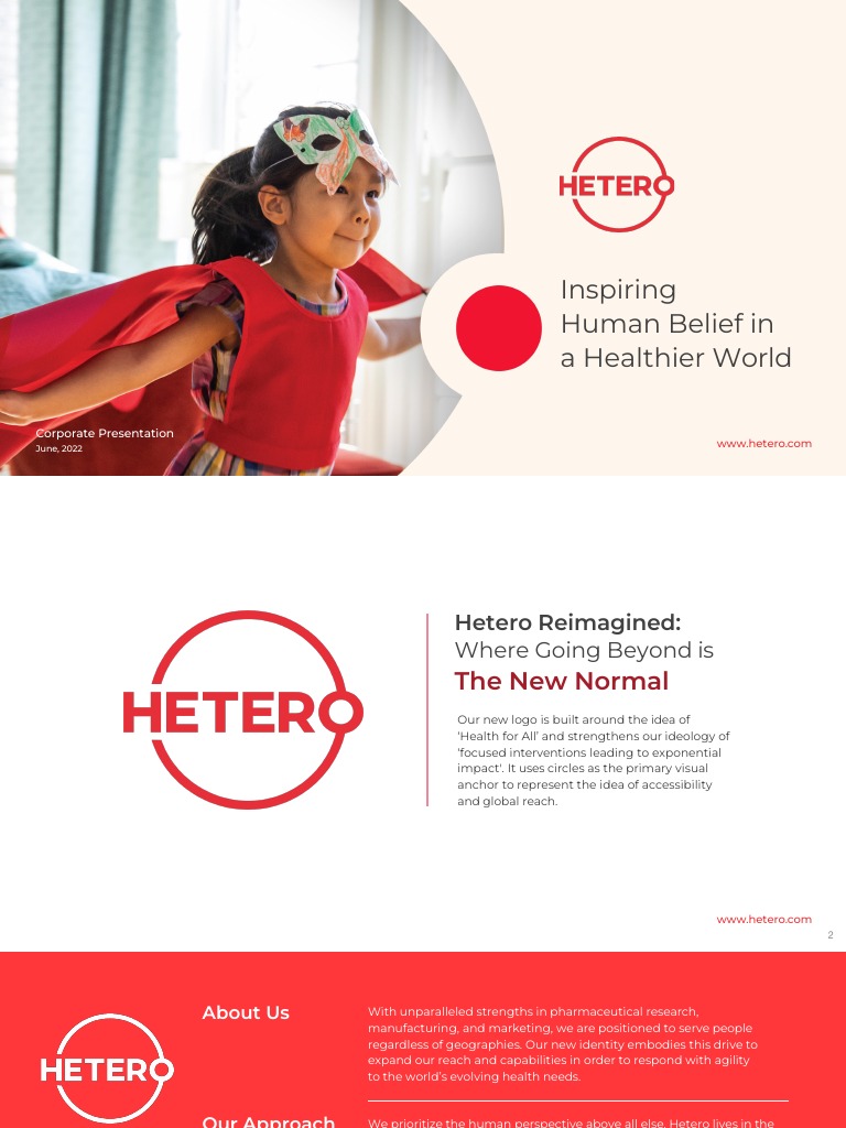 Hetero's Global Health Commitment | PDF