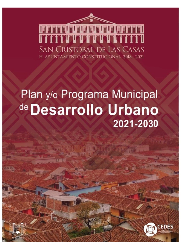 Plan Y/O Programa Municipal de Desarrollo Urbano 2021-2030 | PDF
