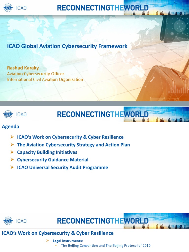 ICAO Aviation Cybersecurity Strategy 2022 | PDF | Computers ...