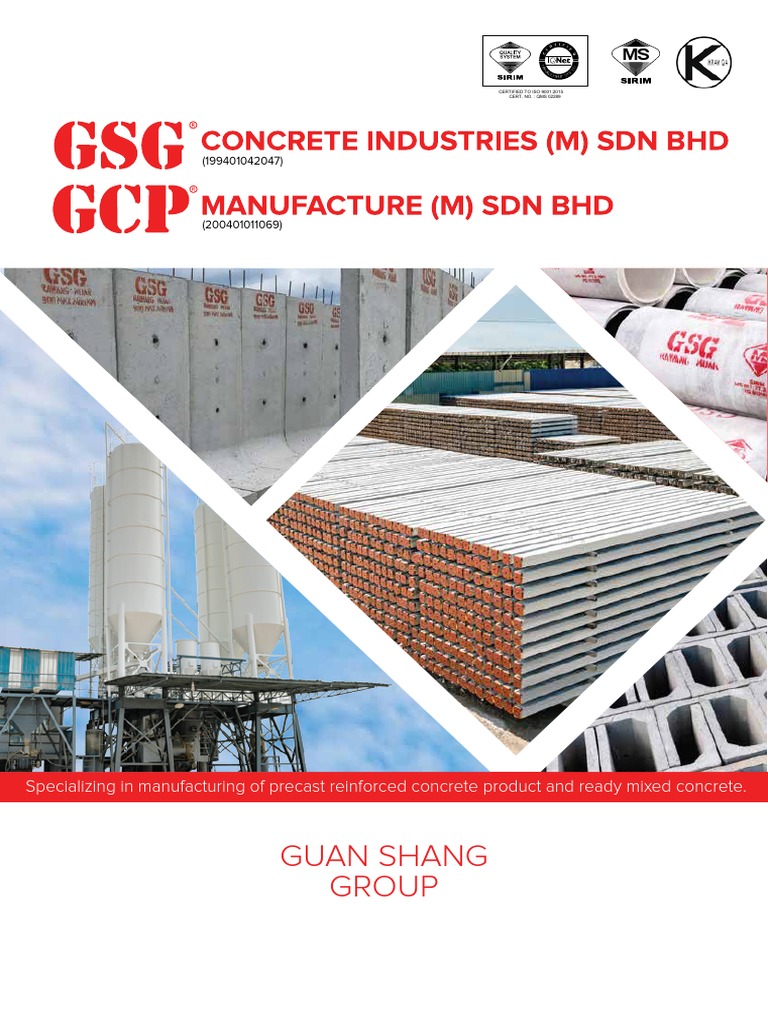 GSG Catlog (Full Set) | PDF | Drainage | Concrete