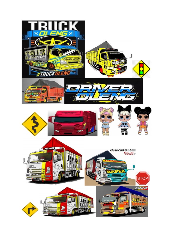 Gambar Truk Oleng Dan Lol | PDF