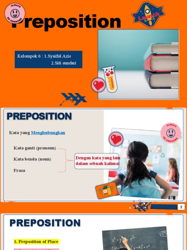 Preposition Kelompok 6 | PDF | Linguistic Typology | Languages