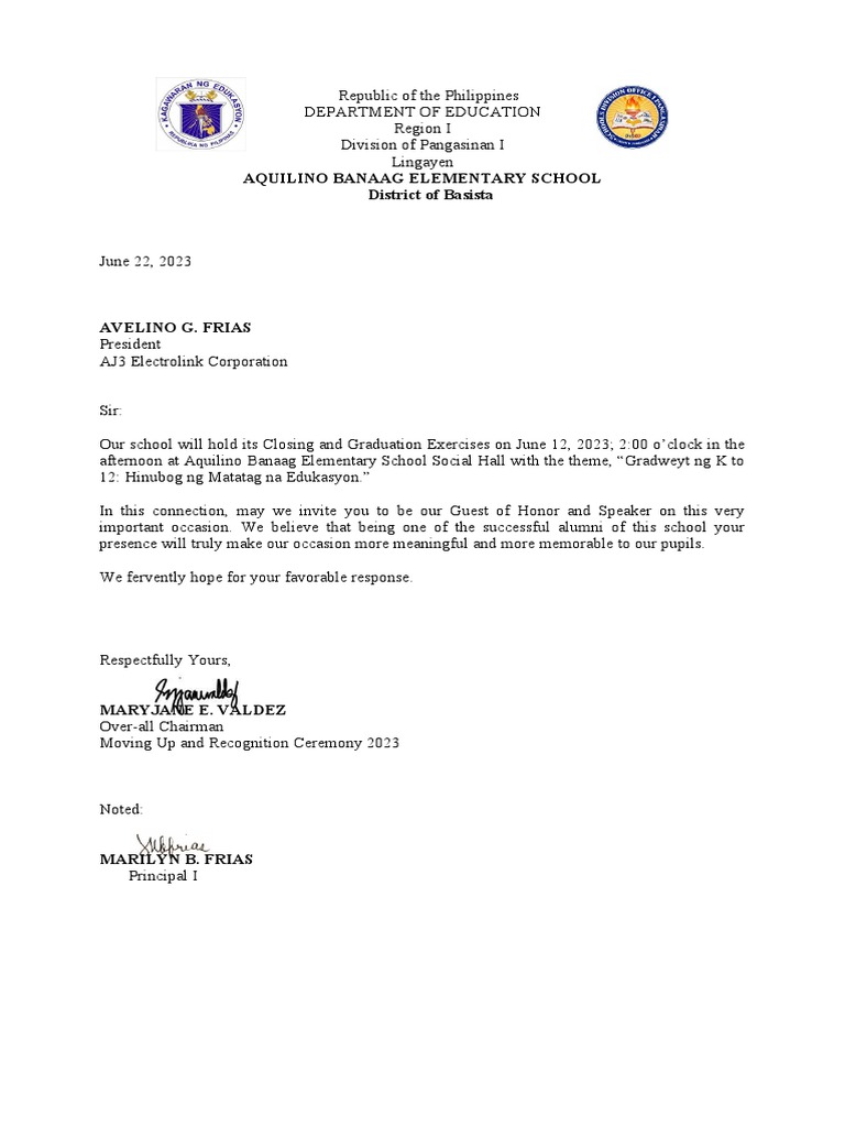 Letter To Guest Speaker | PDF Letter To Guest Speaker | PDF