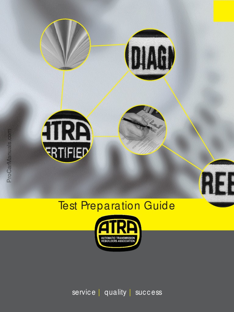 ATRA-Certification-Prep-Guide | PDF | Gear | Clutch