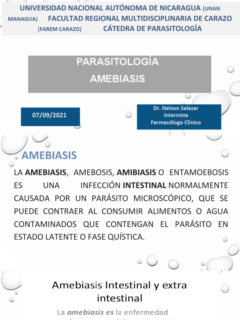 AMEBIASIS | PDF | Microbiología | Causas de la muerte