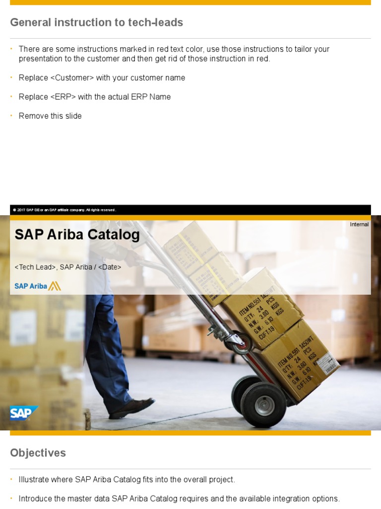 Procurement - SAP Ariba Catalog (APC) Tech Overview | PDF | Comma Separated Values | Computing