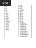 Rectangular Numbers 1 To 100 | PDF