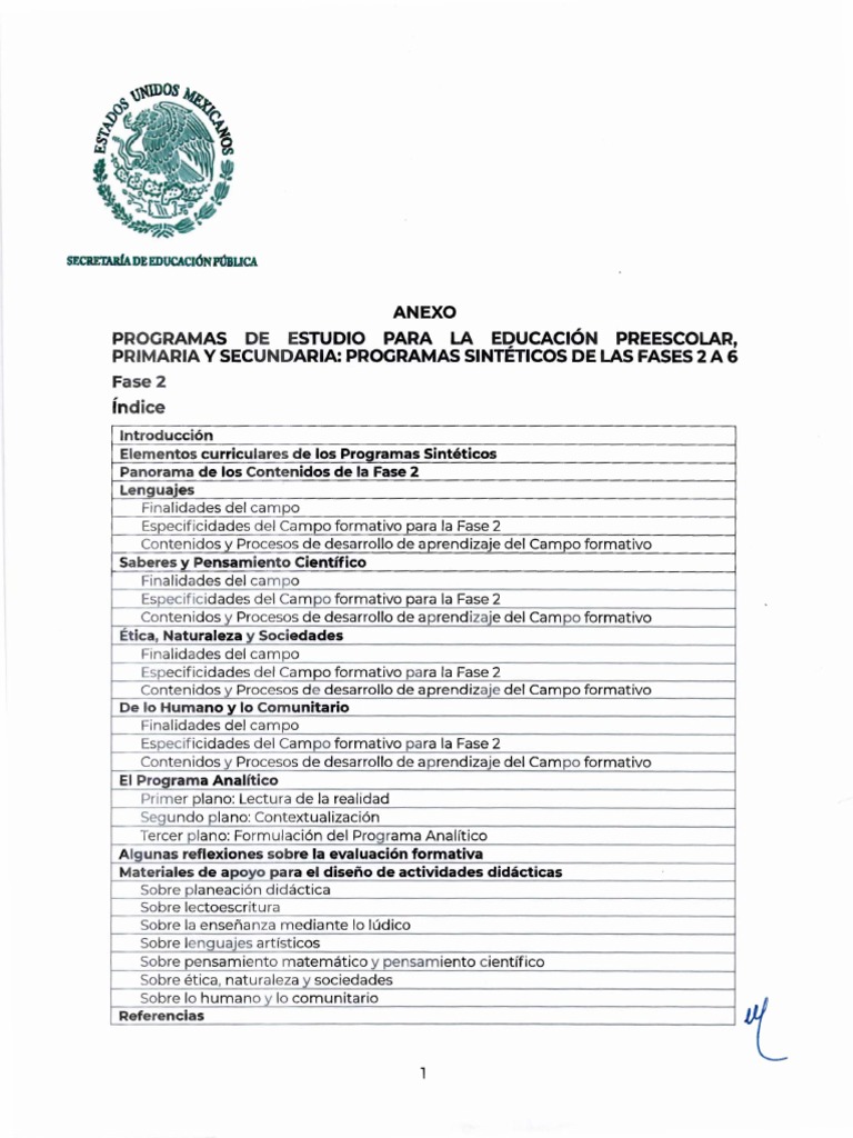 Anexo Acuerdo 080823 Fases 2 A 6 | PDF | Educación de la primera infancia | Enseñando