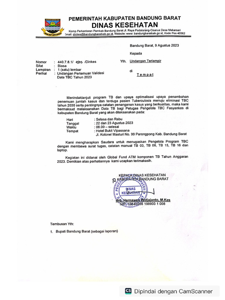 Validasi Data TBC | PDF