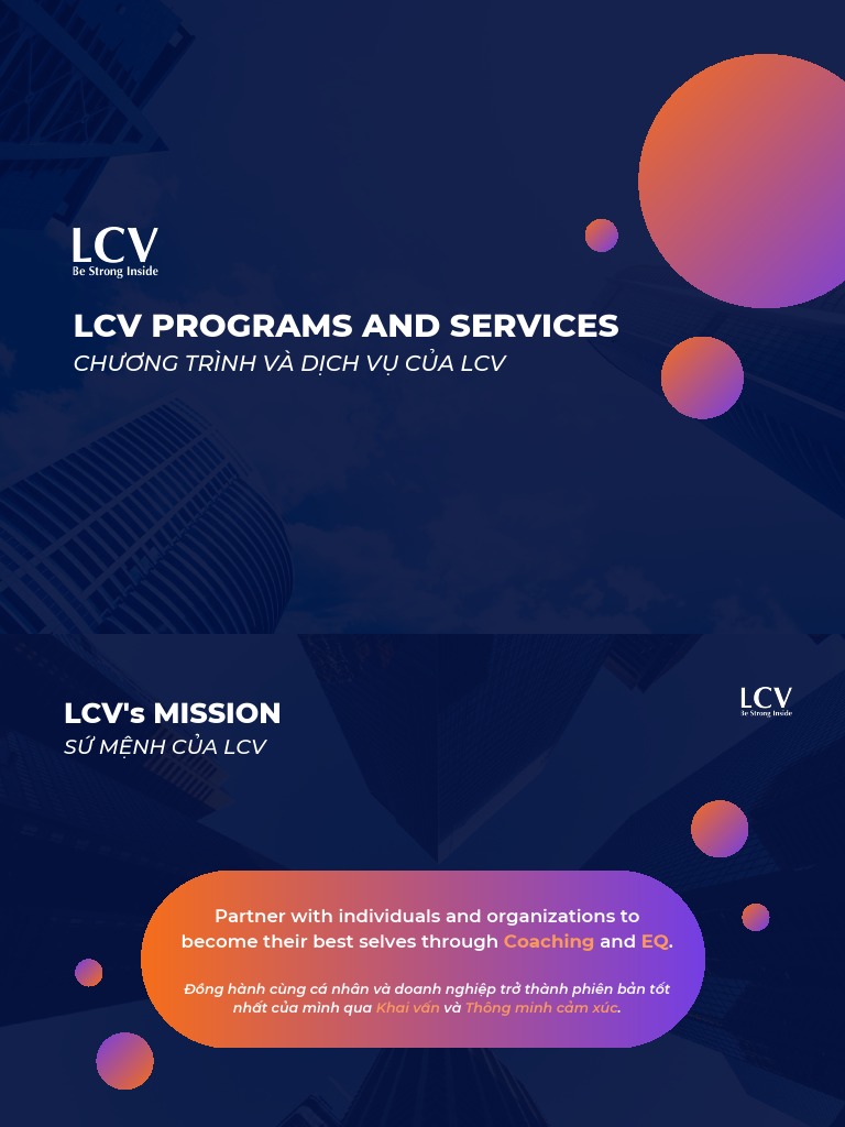 LCV Programs and Services 2 | PDF