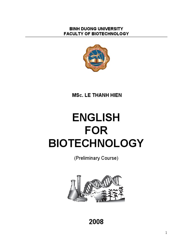Biotech English Course1 | PDF